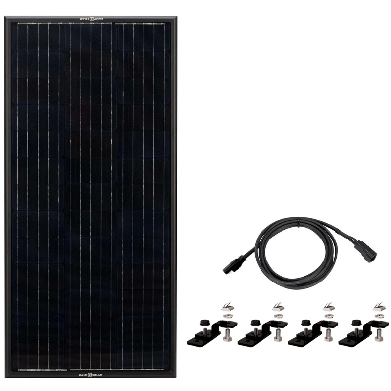 Zamp Solar 100 Watt Solar Panel Kit - Obsidian Series — Outer Provisions